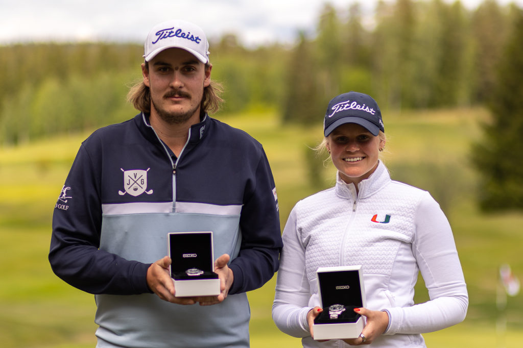Jonatan Jolkkonen ja Anna Backman Lakiston ykkösiä - Golfpiste.com